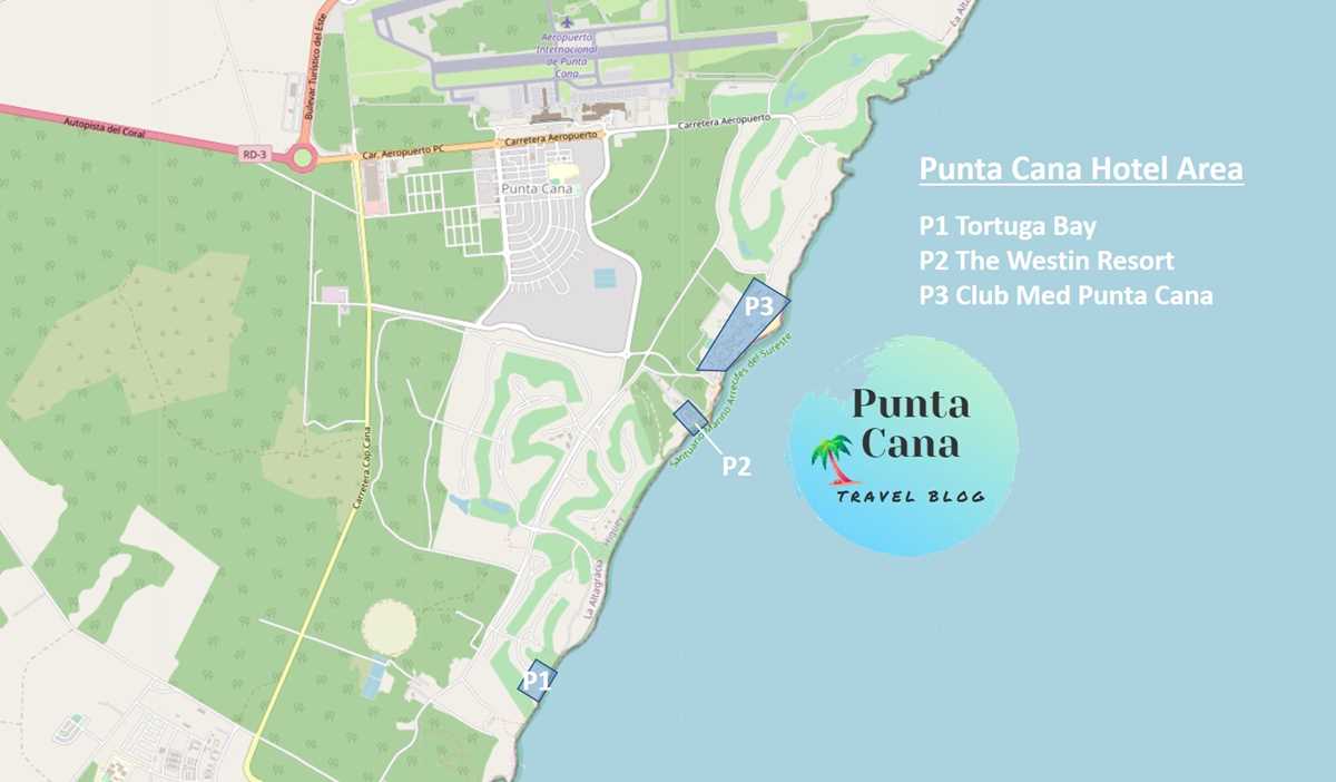 Punta Cana Map – a helpful and detailed map of Punta Cana’s Resorts ...