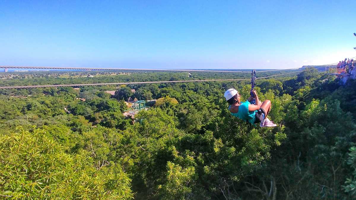Scape Park Punta Cana review - a tropical theme park with zipline and ...