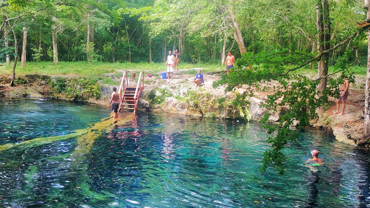 Hoyo Azul Punta Cana - the famous blue lagoon | Punta Cana Travel Blog