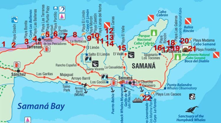 The 22 most beautiful beaches in Samaná | Punta Cana Travel Blog