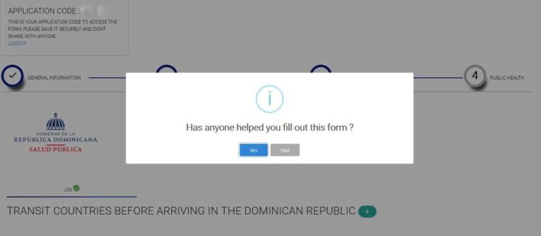 E-Ticket Dominican Republic – how to fill out the immigration form for ...